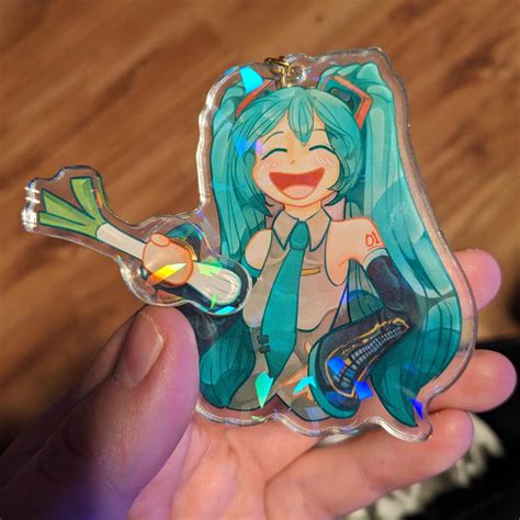 Leekspin Hatsune Miku Charm Etsy
