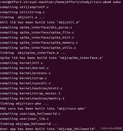 基于risc v 的代理内核实验（使用ub虚拟机安装基本环境） 计算机操作系统实验指导 基于risc v代理内核 在线实训版 csdn博客