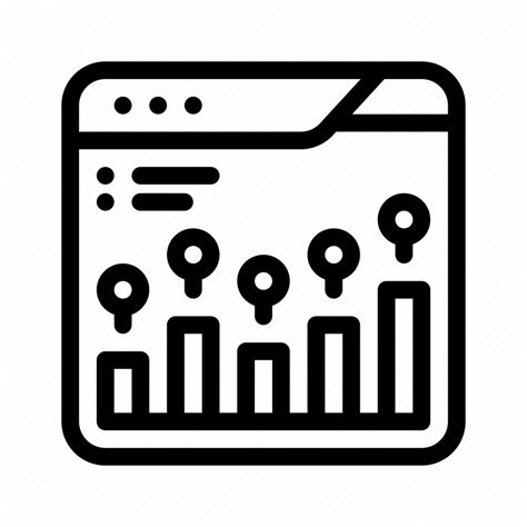 Analytics Data Analysis Screen Computer Icon Download On Iconfinder