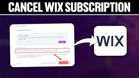 How To Cancel Your Wix Subscription Step By Step Guide WIX Migration