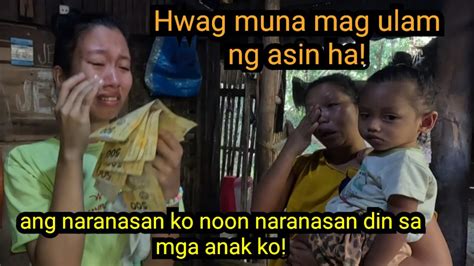 ULAM ay ASIN kakayanin makapasok lng sa iskol ! Tatay maliit ang kita ...