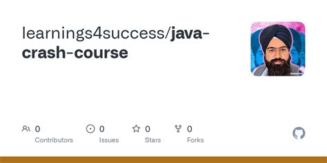 Github Learnings4successjava Crash Course