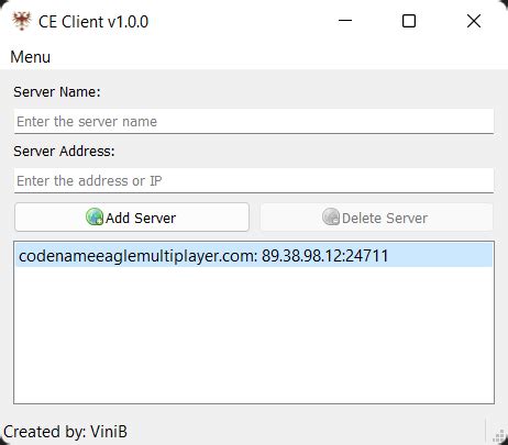 Github Vinibiavatti Ceclient Codename Eagle Client Software That Permit Connections To Multi