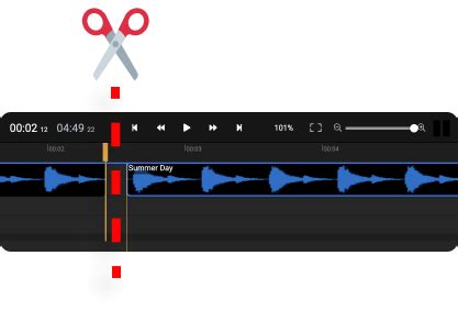 Split Audio Online Cut And Trim Audio Tracks Flixier