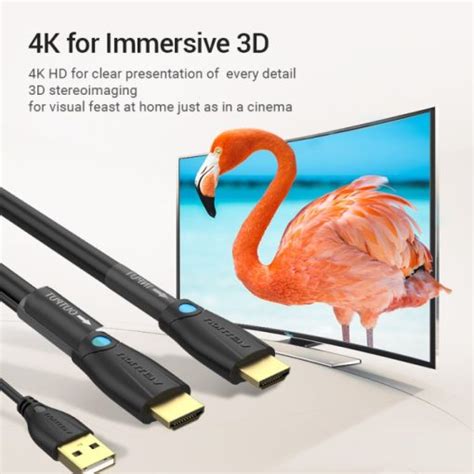 Hdmi Cable Structure Cabling For Engineering Black Vention Authorized