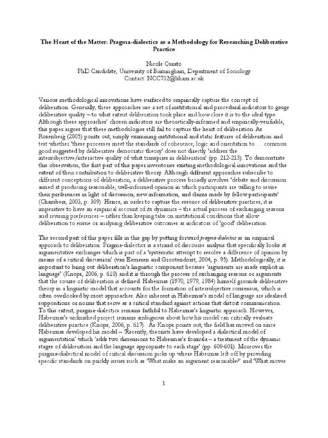 Pragma Dialectics Curato Pdf Logic Semiotics