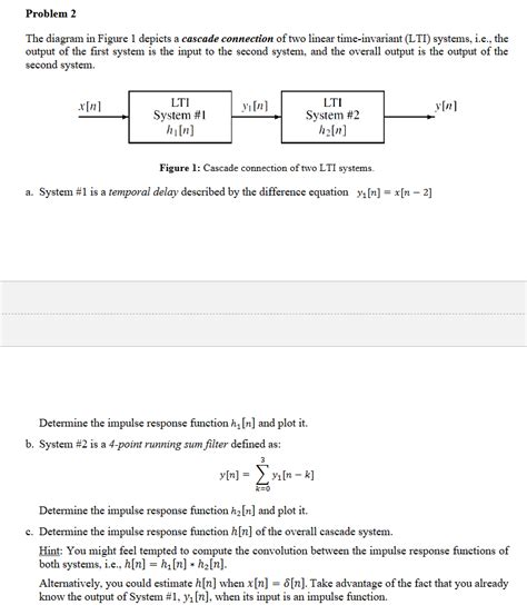 Solved Problem 2the Diagram In ﻿figure 1 ﻿depicts A Cascade