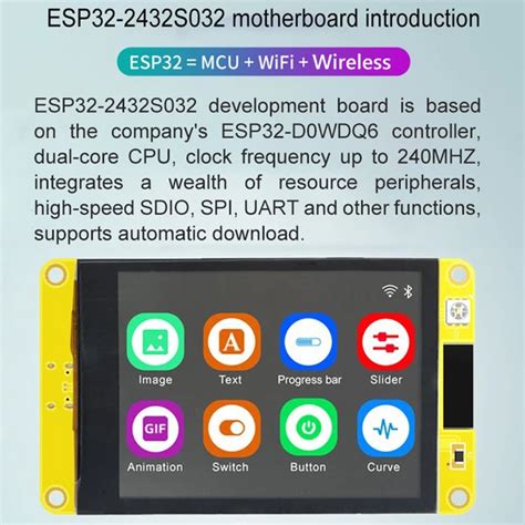ESP IPS TFT RGB Modulo LCD Dual Core CPU Touch Capacitivo Resistivo EUR PicClick IT