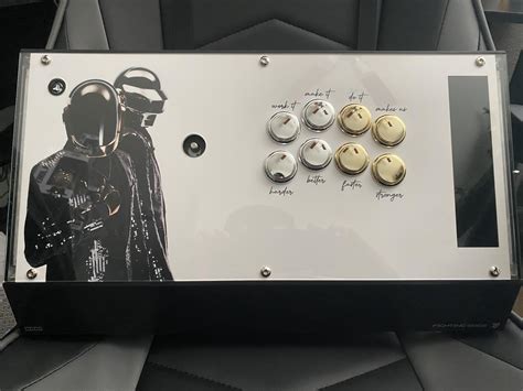 Measurements For Hitbox Layout Fightsticks