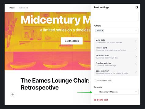 What Happened To The Custom Template Feature In Ghost Pages Themes