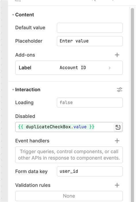 Add Set Enabled Method For Control Component Action In Event