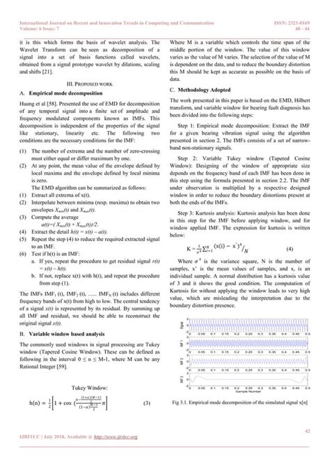 Empirical Mode Decomposition Based Signal Analysis Of Gear Fault