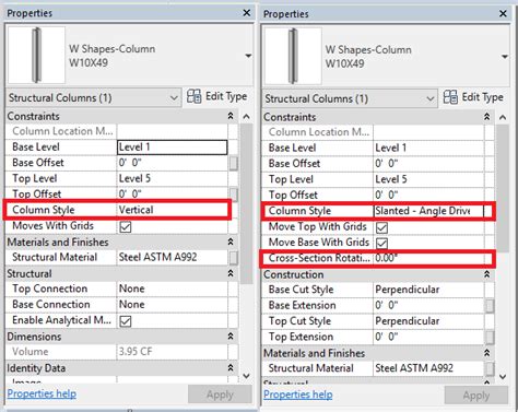 Rotate Selected Columns To A Specific Degree Revit Dynamo