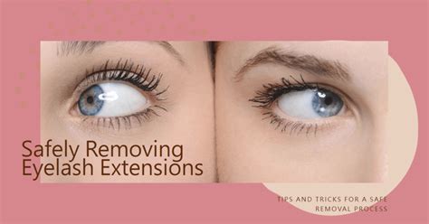 Eyelash Extensions When To Remove Them And How To Do It Safely UBLashes