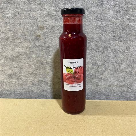 Raspberry Coulis 250ml Suttonsfarm