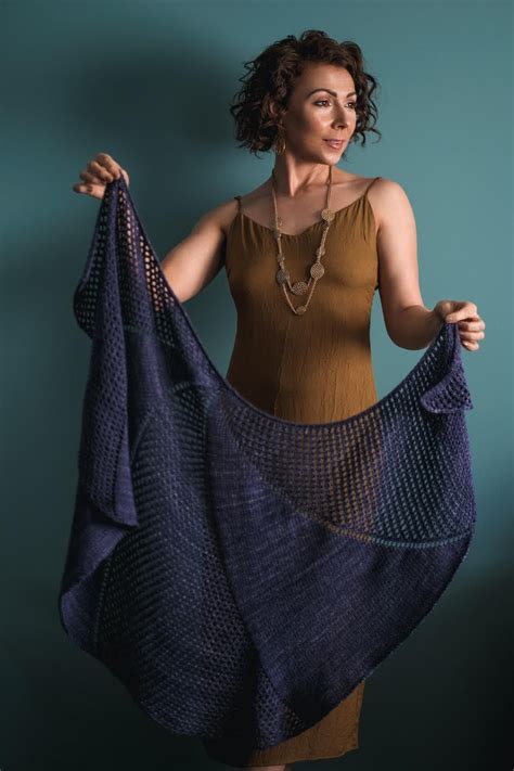 Easy Nautilus Inspired Knitted Shawl Pattern Nautile Artofit