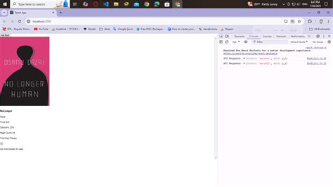 Working On A Bookstore Project Using Node Js React MongoDb Took Me Hrs For Now I Ll Share