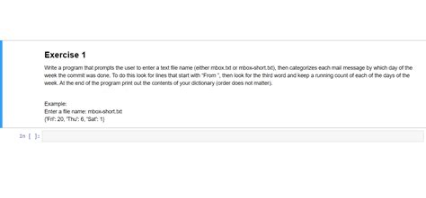 Solved Exercise 1 Write A Program That Prompts The User To