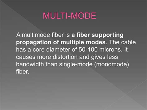 Classification Of Optical Fiberpptx