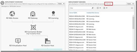 the microsoft platform creating a 100 rdsh server rds deployment in