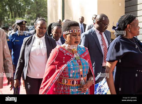 Nakuru Kenya 16th May 2022 The Chief Justice Of Kenya Martha Koome