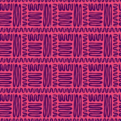 Premium Vector A Seamless Pattern Of Interlocking Interlocking