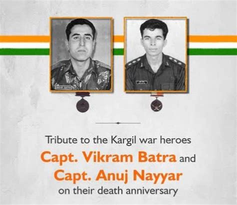 Hritik Mani Tripathi On Linkedin Rememberingheroes Captainvikrambatra Captainanujnayyar