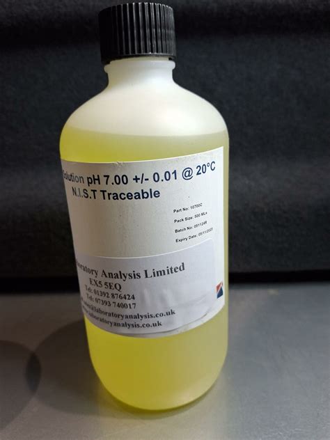 buffer solutions laboratory analysis