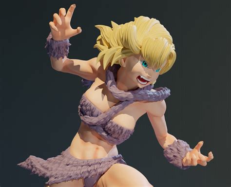 Ayla Chrono Trigger 3d Print Flippednormals