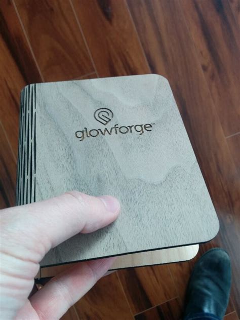 Living Hinge Notebook Cut On A Glowforge Everything Else Glowforge Owners Forum