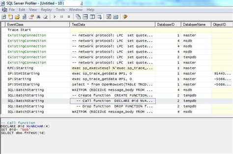 Sql Server Why Does Sql Error When I Forget The On Variable Passed