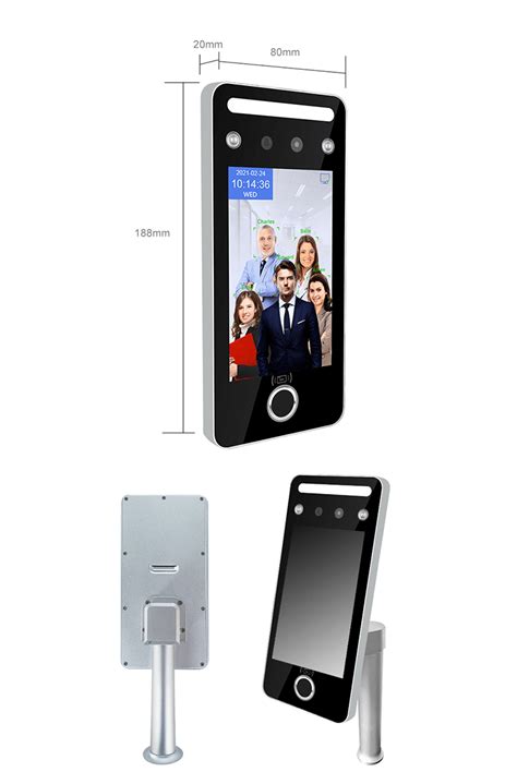 Ai Facial Recognition Time Attendance Access Control System Fingerprint Employee Time Clock Face