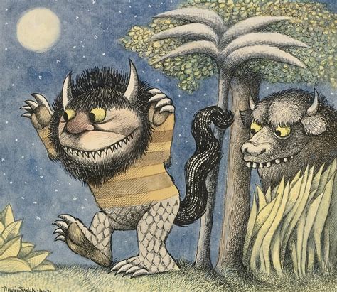 Where The Wild Things Are C 1963 By Maurice Sendak Artchive