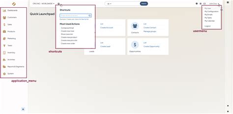 Storefront And Back Office Menu Management Concept Guide Orocommerce