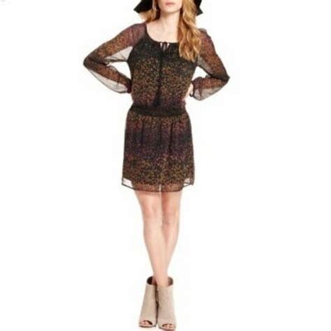 Jessica Simpson Dresses Jessica Simpson Laurelle Long Sleeve Floral