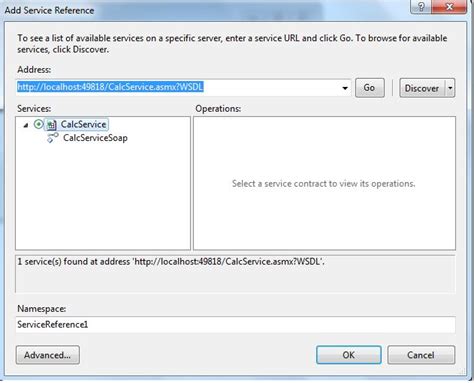 Using The Web Services In ASP NET