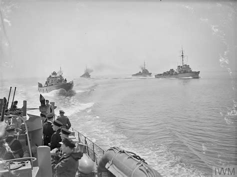German M Class Minesweepers Which Carried The Scots Guard Garrisoning