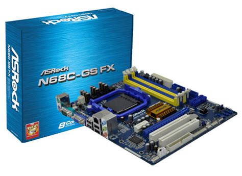 ASRock N68C-GS FX AM3+ Micro ATX AMD Motherboard - Newegg.com
