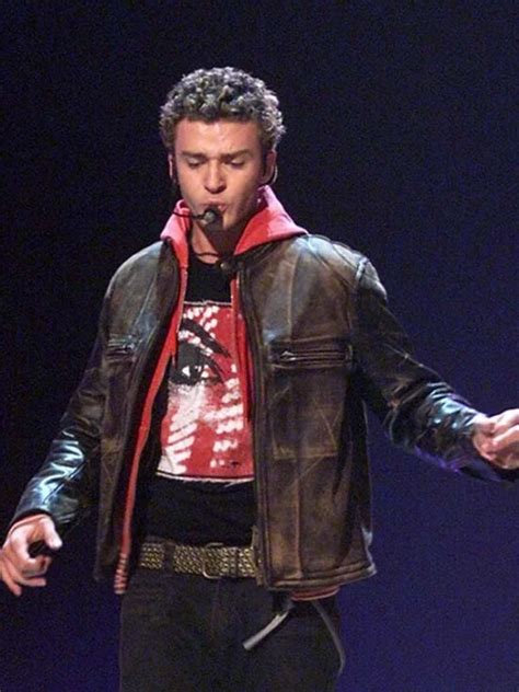 Justin Timberlake Grammy Award Leather Jacket America Jackets