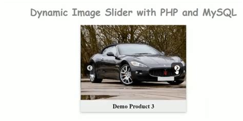 Create Dynamic Image Slider With Php And Mysql Dev Community