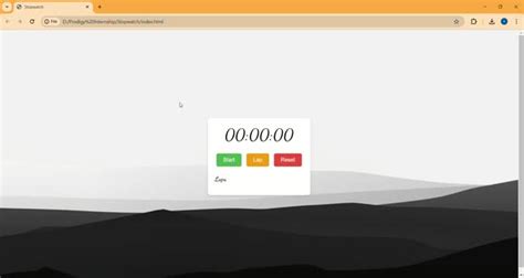 How I Created A Stopwatch For Prodigy Infotech Viswas Gupta Posted On The Topic Linkedin
