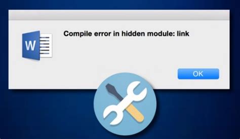 Khắc Phục Lỗi Compile Error In Hidden Module Khi Mở Tập Tin Trong