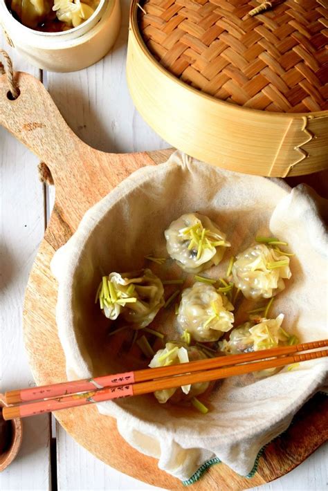 Dim Sum Shao Mai Recipe With Pork Shrimp And Chestnuts