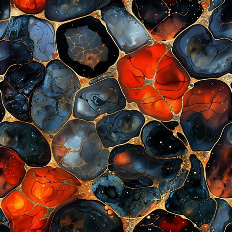 Intricate Dark Purple Geometric Seamless Pattern Collection Playground