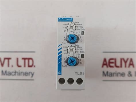 Crouzet Tlr1 Multifunction Timer 01s 100h Aeliya Marine