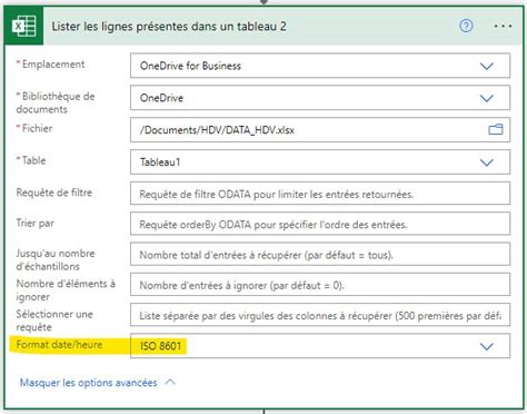format date dans un flux power automate power automate ppfc
