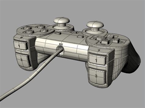 Ps2 Gamepad 3d Model Ps2 Gamepad 3d Model