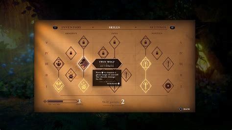 Artstation Skill Tree Ui