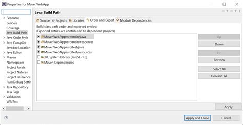 Creación De Proyecto Maven Web En Eclipse