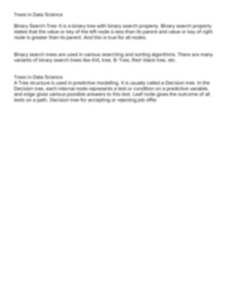 SOLUTION Ds Explain Tree And The Types Of Tree Studypool
